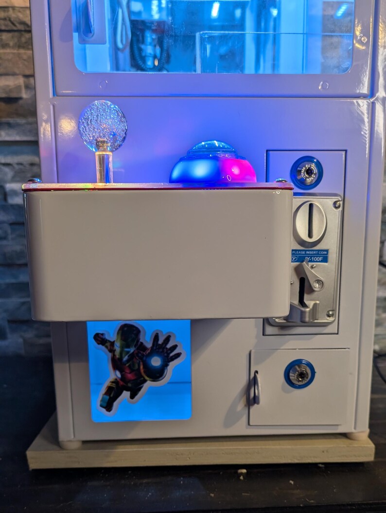 Iron Man Themed Mini Claw Crane Arcade Machine Bar Counter Top - Etsy