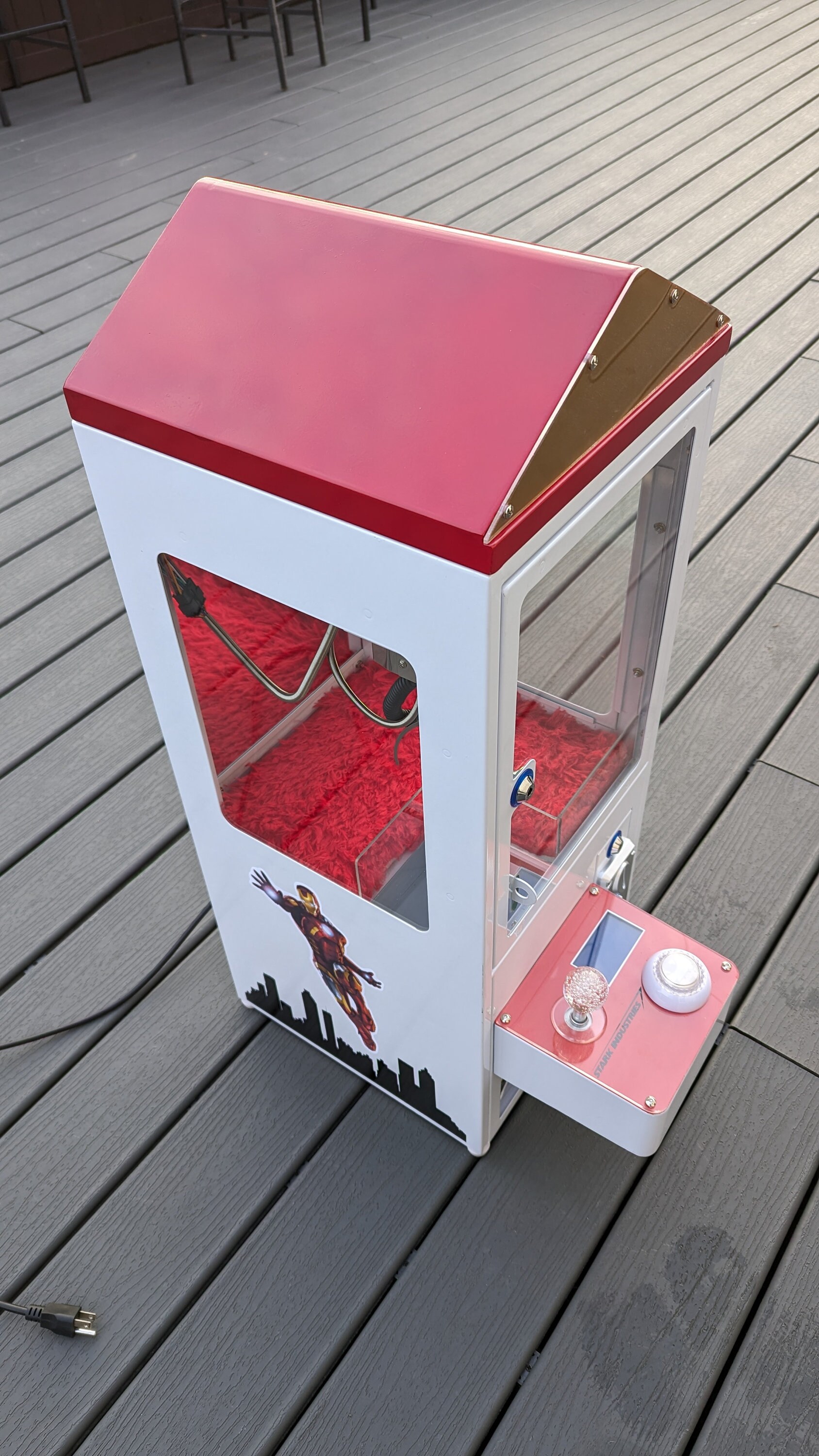 Iron Man Themed Mini Claw Crane Arcade Machine Bar Counter Top - Etsy