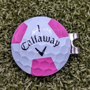 Callaway Truvis Supersoft Triple Track Real Golf Ball Marker With ...