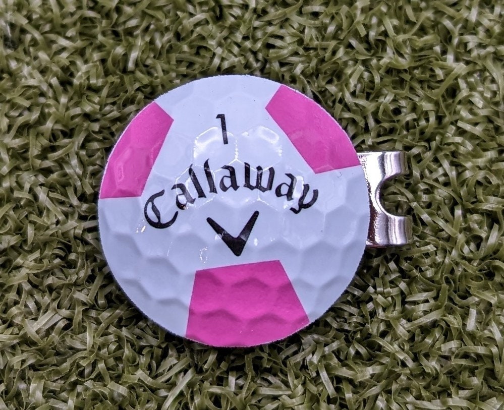 Callaway Truvis Supersoft Triple Track Real Golf Ball Marker With ...