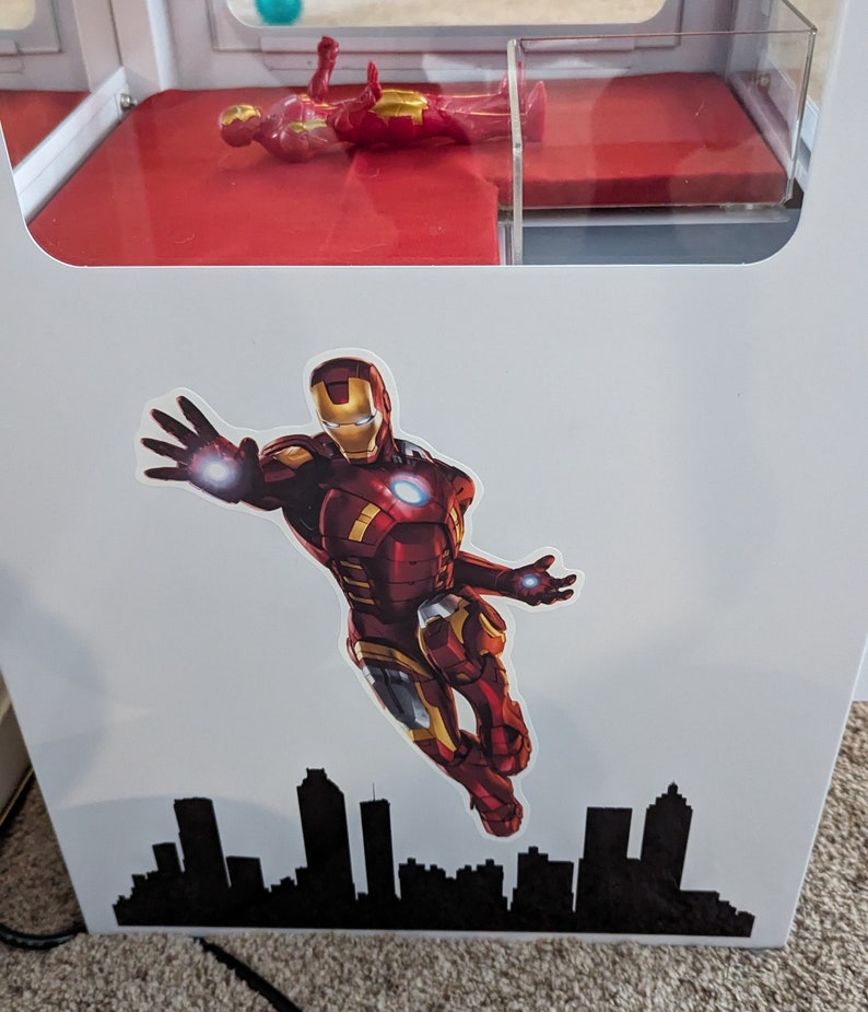 Iron Man Themed Mini Claw Crane Arcade Machine Bar Counter Top - Etsy