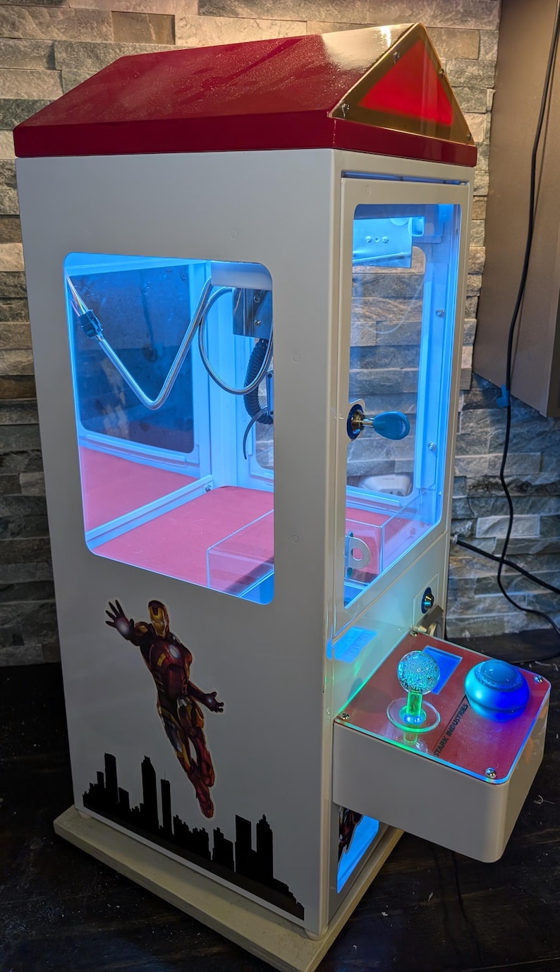 Iron Man Themed Mini Claw Crane Arcade Machine Bar Counter Top - Etsy