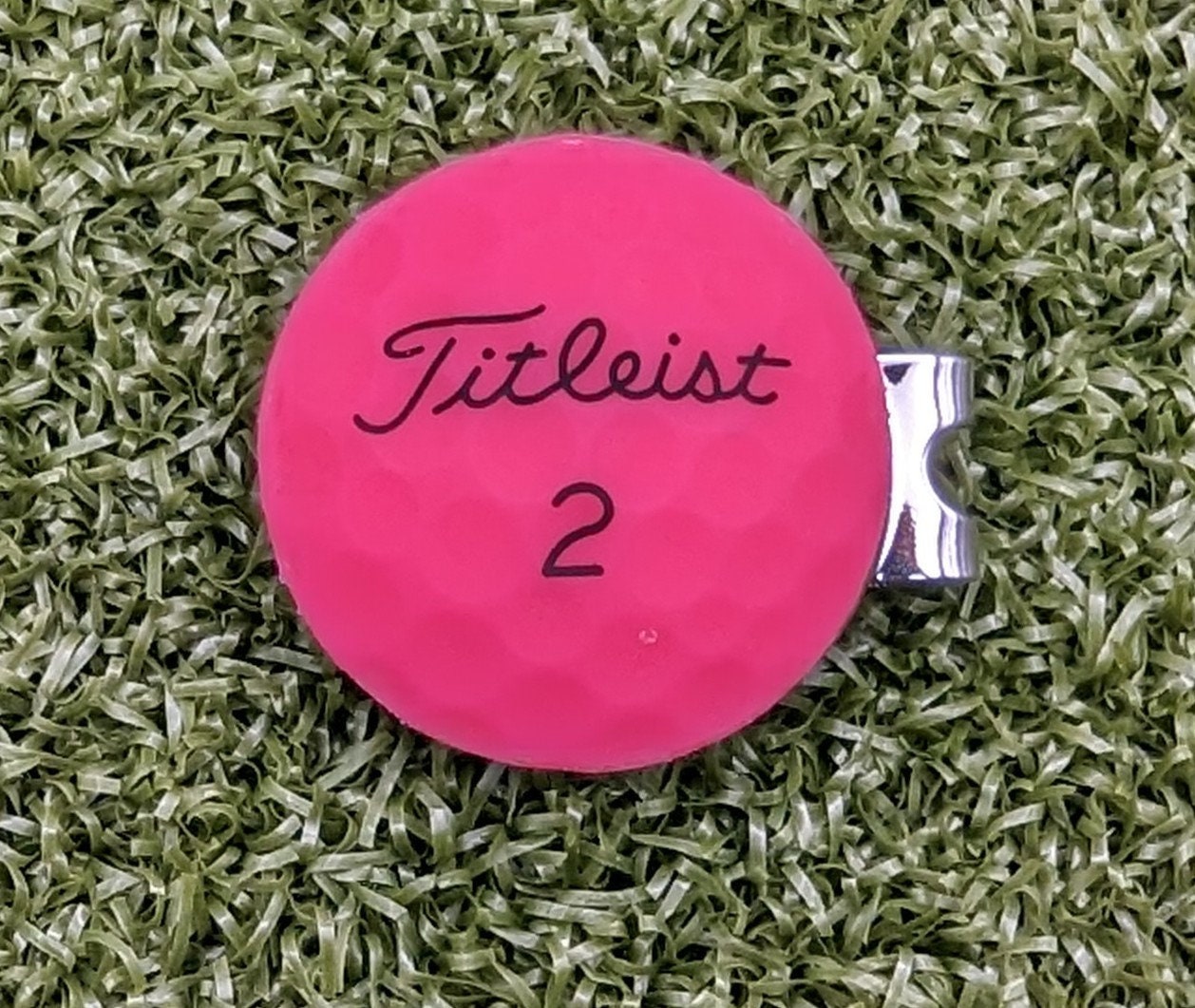 Real Golf Ball Marker With Magnetic Hat Clip - Etsy