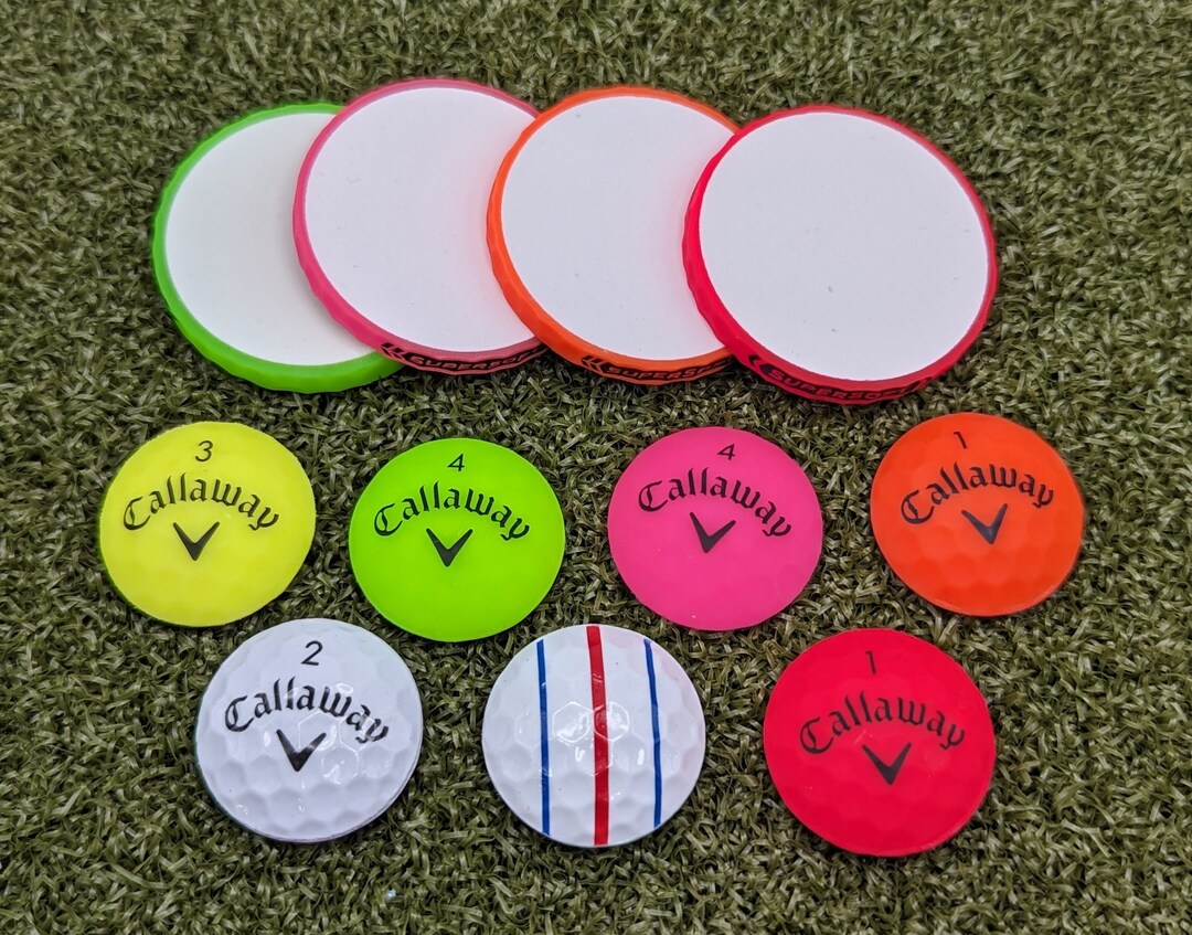 Callaway Supersoft Triple Track Real Golf Ball Marker With Magnetic Hat ...