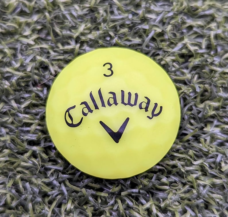 Callaway Supersoft Triple Track Real Golf Ball Marker With Magnetic Hat ...