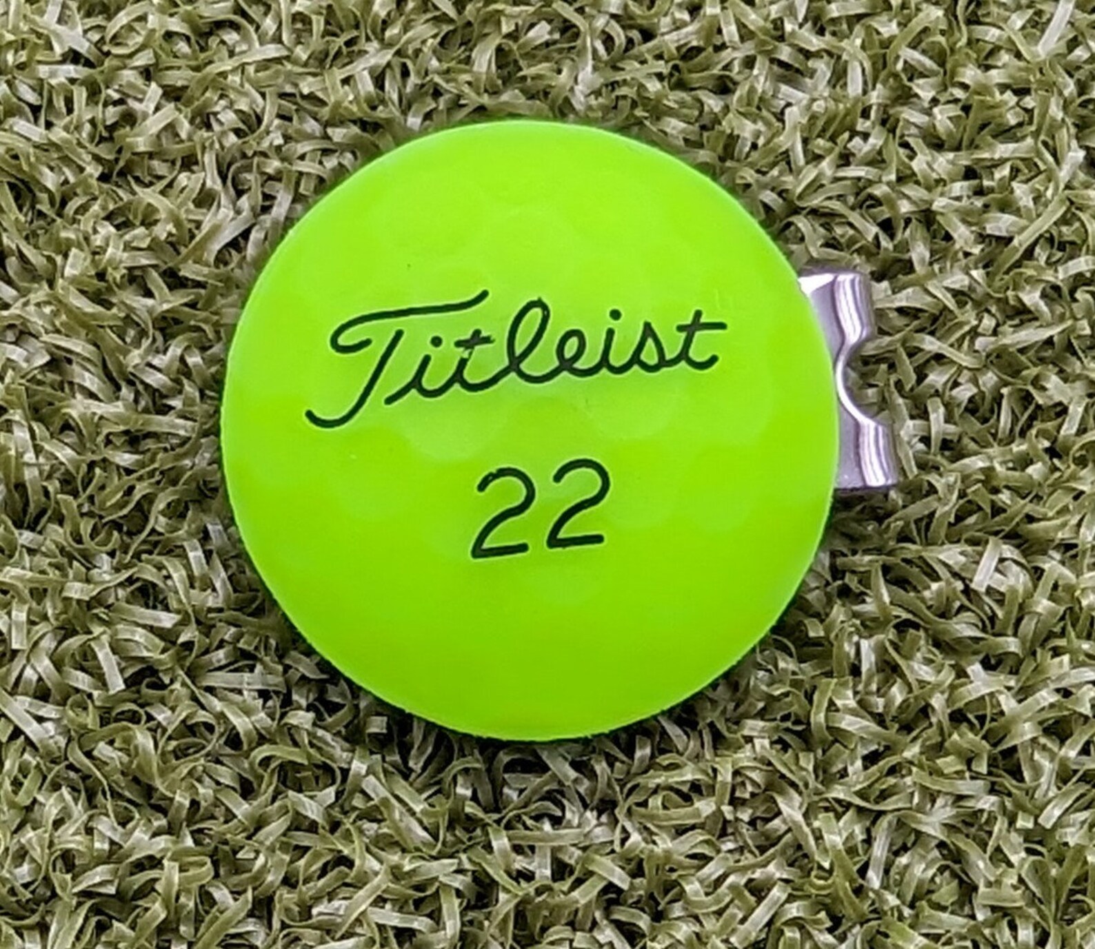 Real Golf Ball Marker With Magnetic Hat Clip - Etsy
