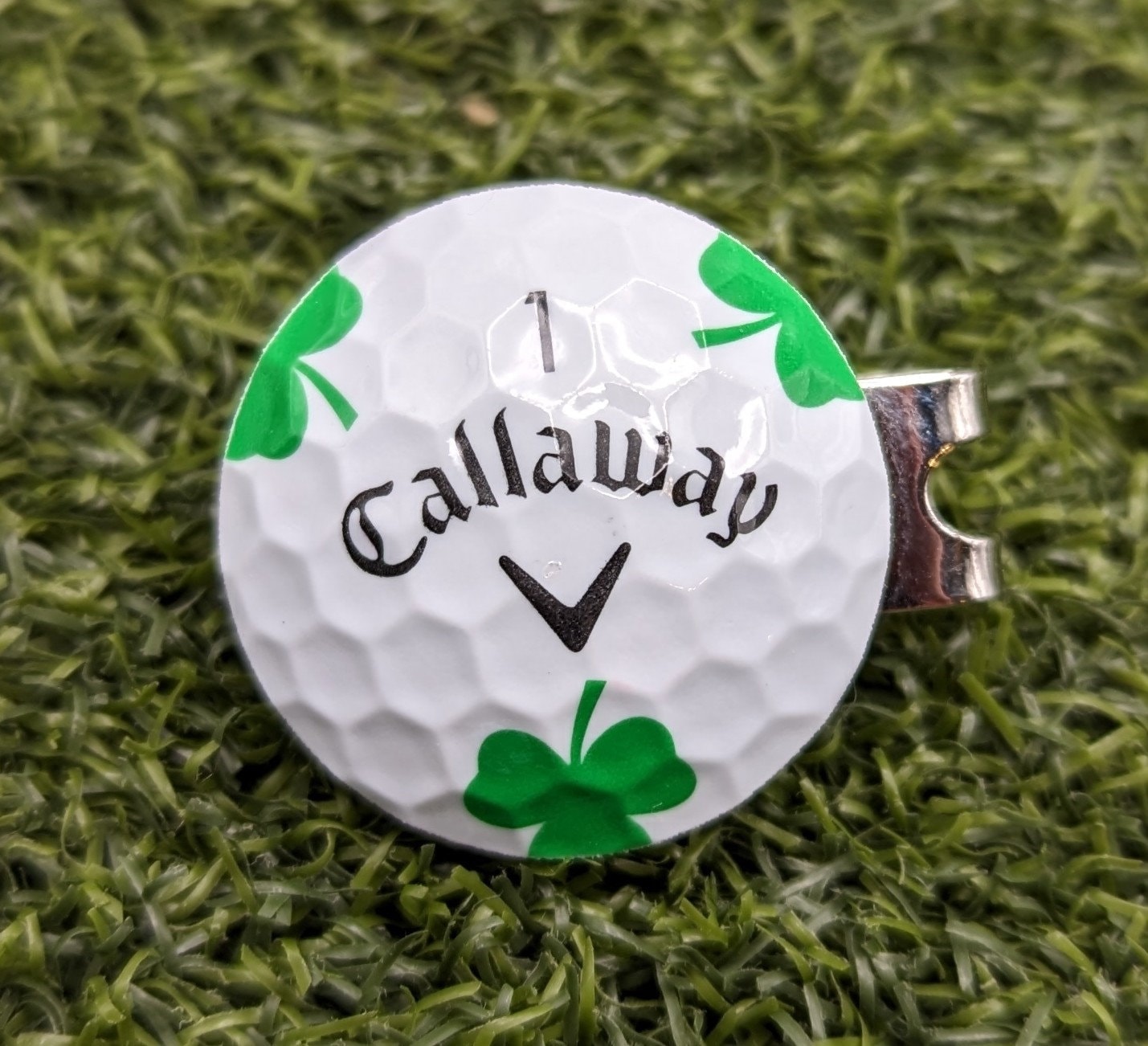 Callaway Truvis Supersoft Triple Track Real Golf Ball Marker With ...