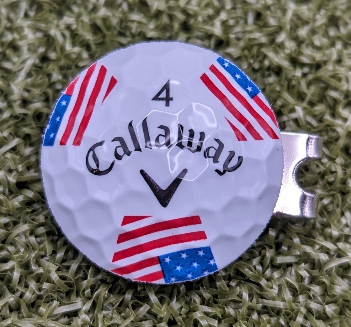 Callaway Truvis Supersoft Triple Track Real Golf Ball Marker With ...