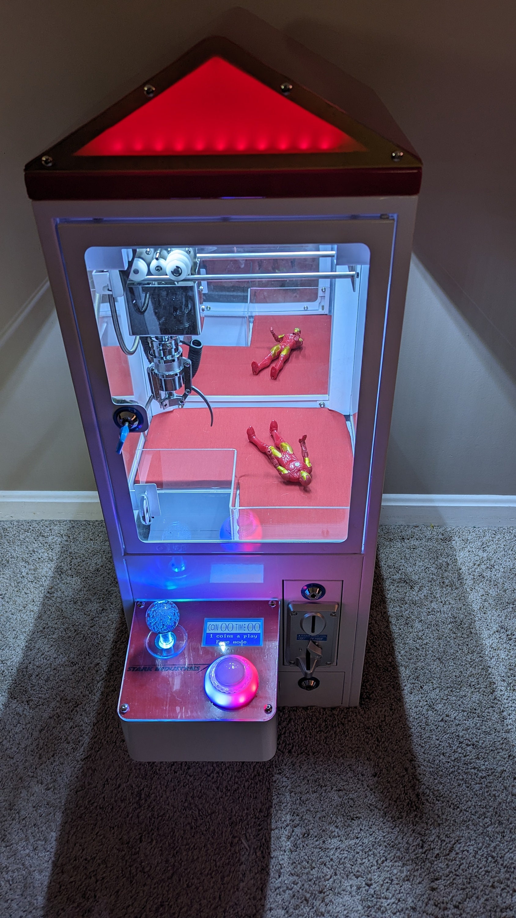 Iron Man Themed Mini Claw Crane Arcade Machine Bar Counter Top - Etsy