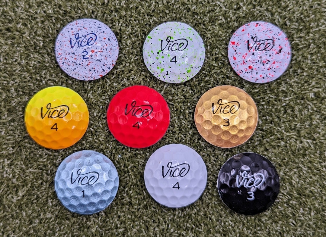 Vice Real Golf Ball Marker With Magnetic Hat Clip - Etsy