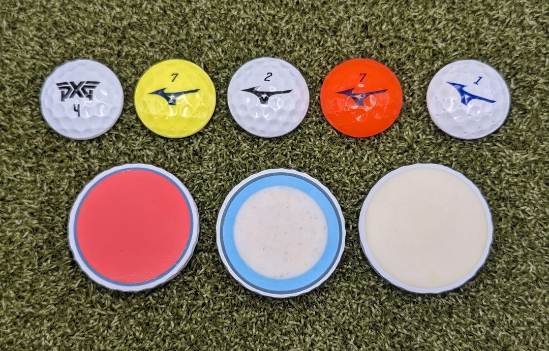Mizuno / PXG Real Golf Ball Marker With Magnetic Hat Clip - Etsy