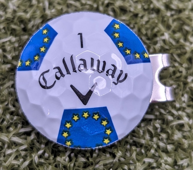 Callaway Truvis Supersoft Triple Track Real Golf Ball Marker With ...