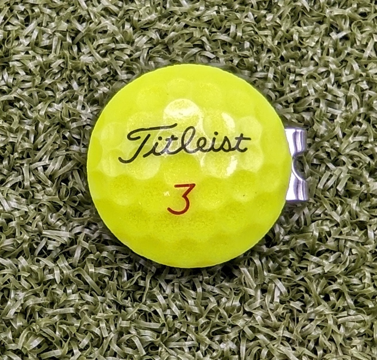 Real Golf Ball Marker With Magnetic Hat Clip - Etsy