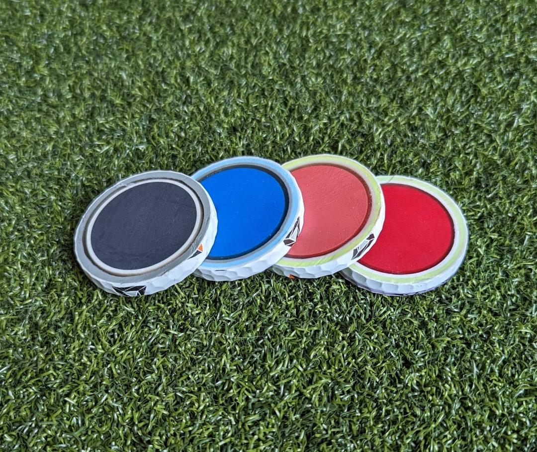 Taylormade Cross Section Golf Ball Marker Poker Chip Style - Etsy