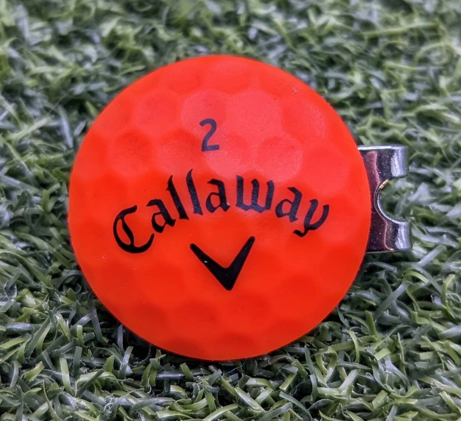 Callaway Supersoft Triple Track Real Golf Ball Marker With Magnetic Hat ...