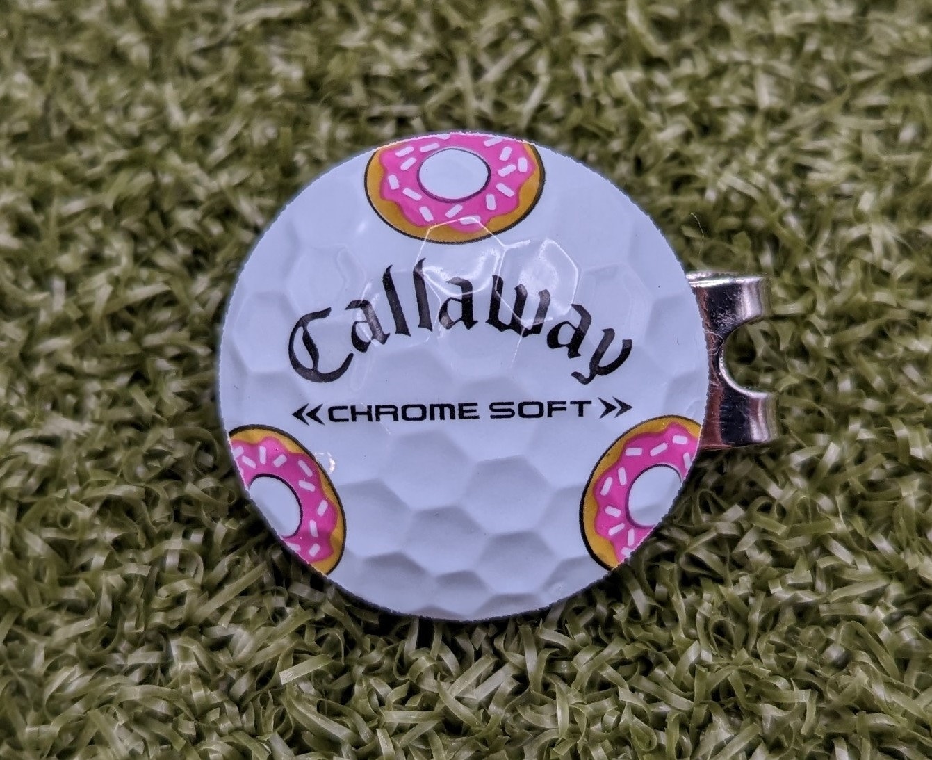 Limited Edition Real Golf Ball Markers With Magnetic Hat Clip. - Etsy
