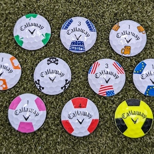 Callaway Truvis Supersoft Triple Track Real Golf Ball Marker With ...