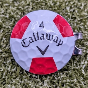 Callaway Truvis Supersoft Triple Track Real Golf Ball Marker With ...