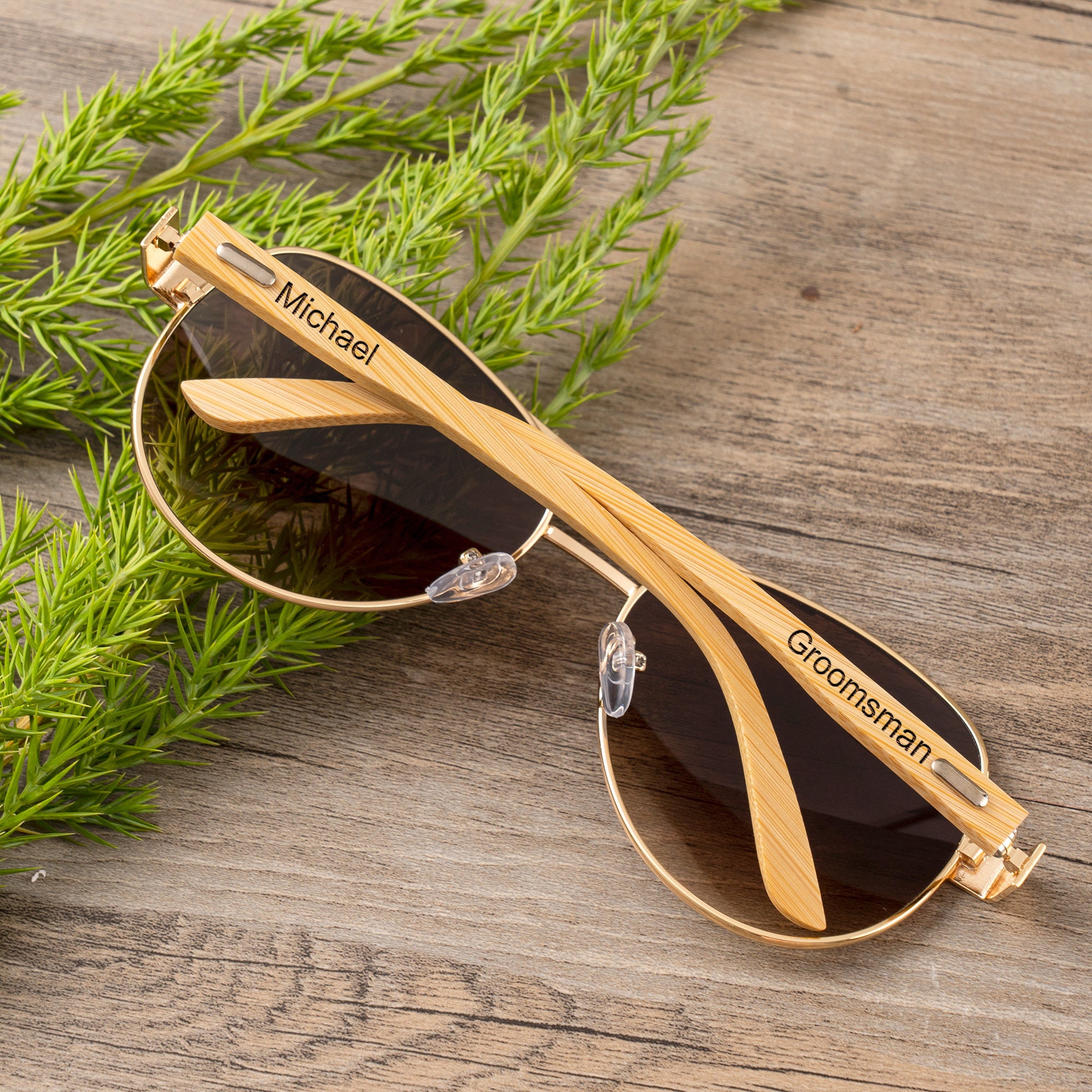 Personalized Wooden Sunglasses Engraved Wood Sunglasses - Etsy
