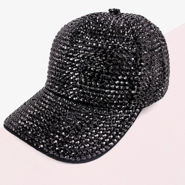 Rhinestone Cap - Etsy