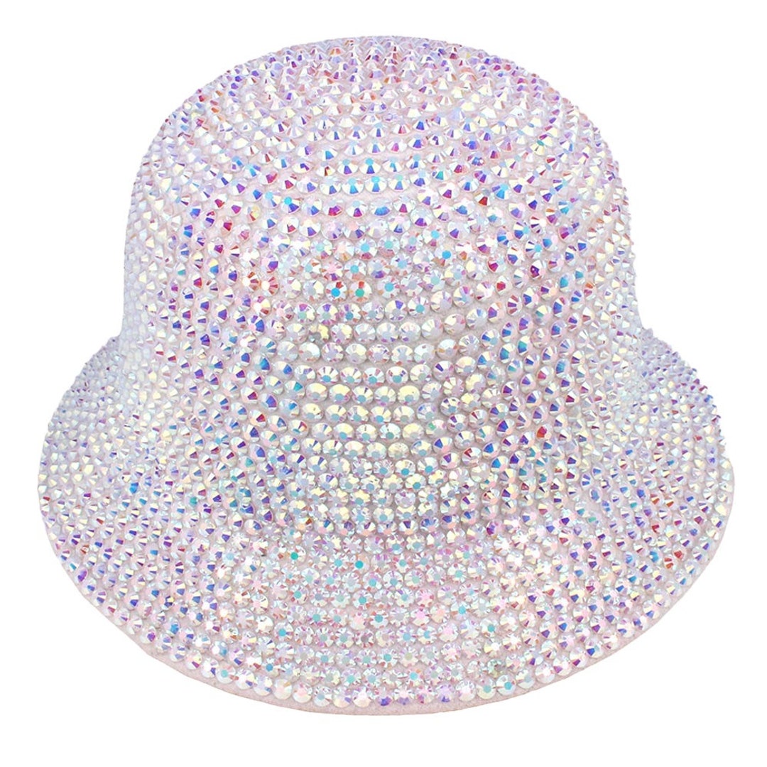 Full Rhinestone Bling Hat - Etsy