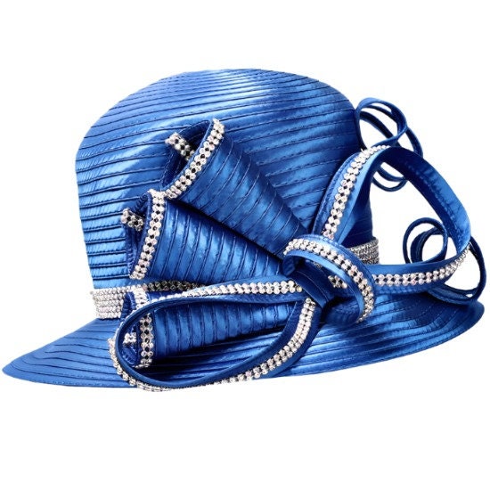 Satin Ribbon Dress Hat - Etsy