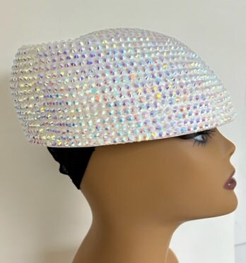 Full Rhinestone Hat - Etsy
