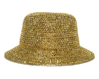 Full Rhinestone Hat - Etsy