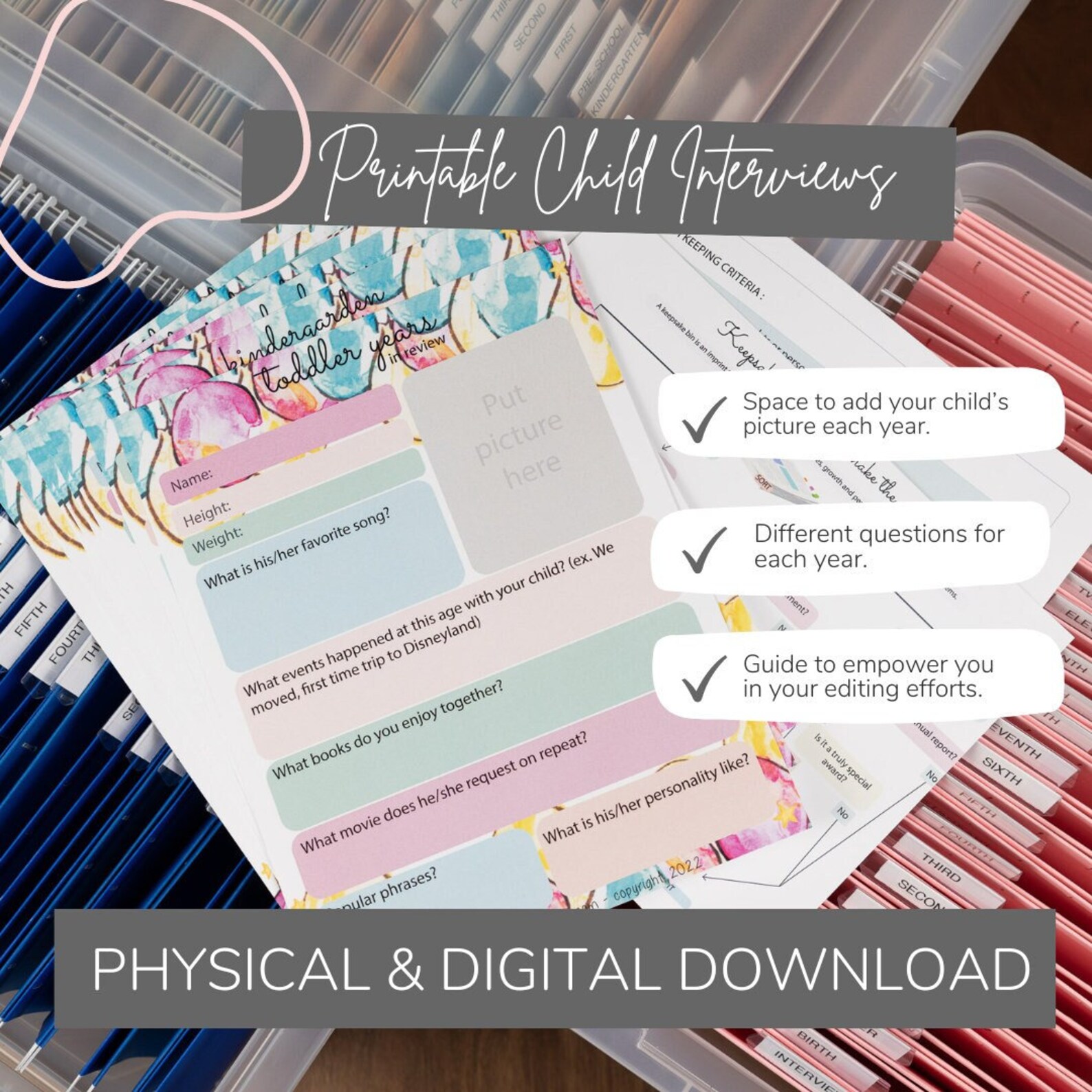 Printable Interviews Child Interview Sheets & Kids' Questionnaires Fun ...