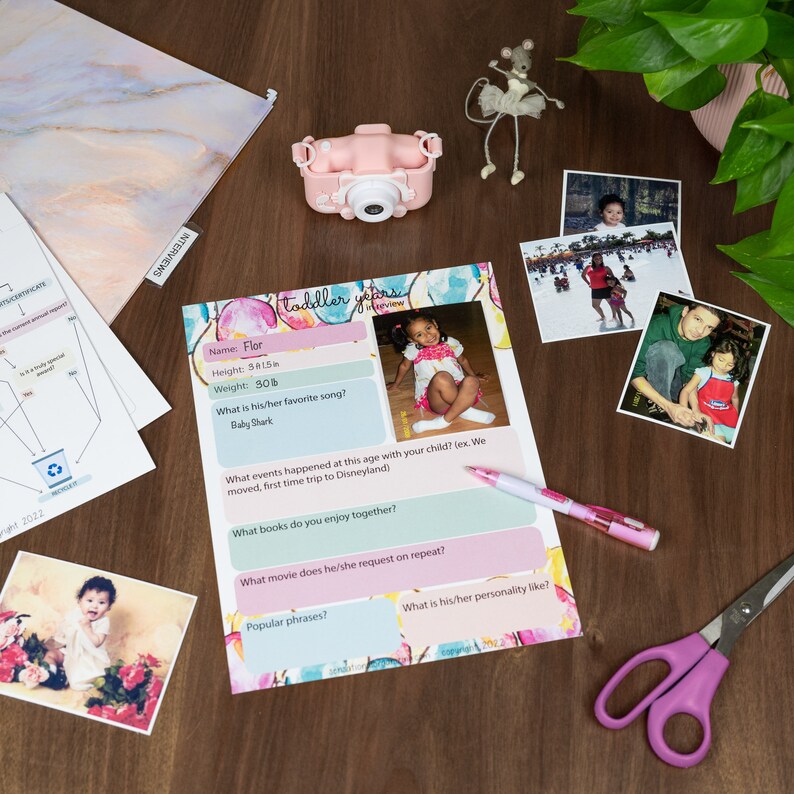 Printable Interviews Child Interview Sheets & Kids' Questionnaires Fun ...