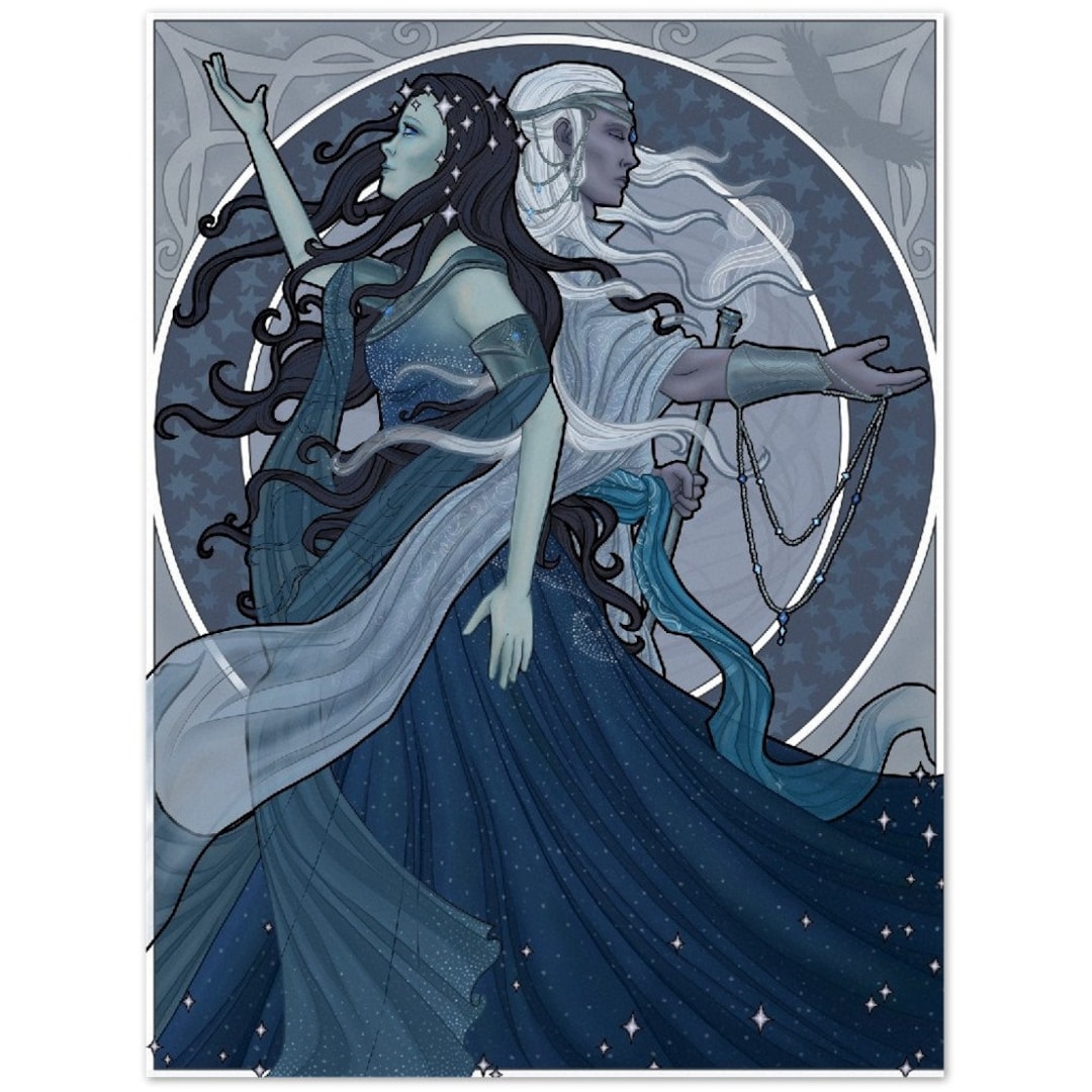 Manwë and Varda Poster - Etsy