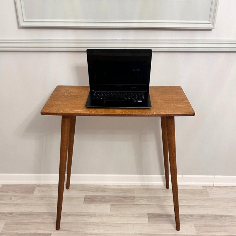 Dark Walnut Desk Small - Etsy