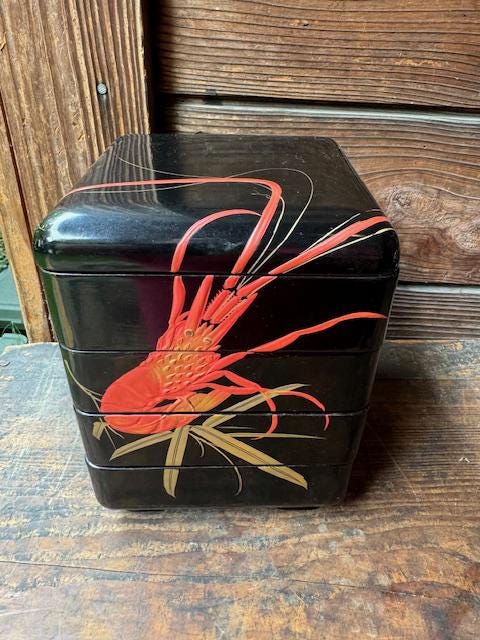Stunning Pre-war Japanese Lacquer O-toso Sake Set - Etsy