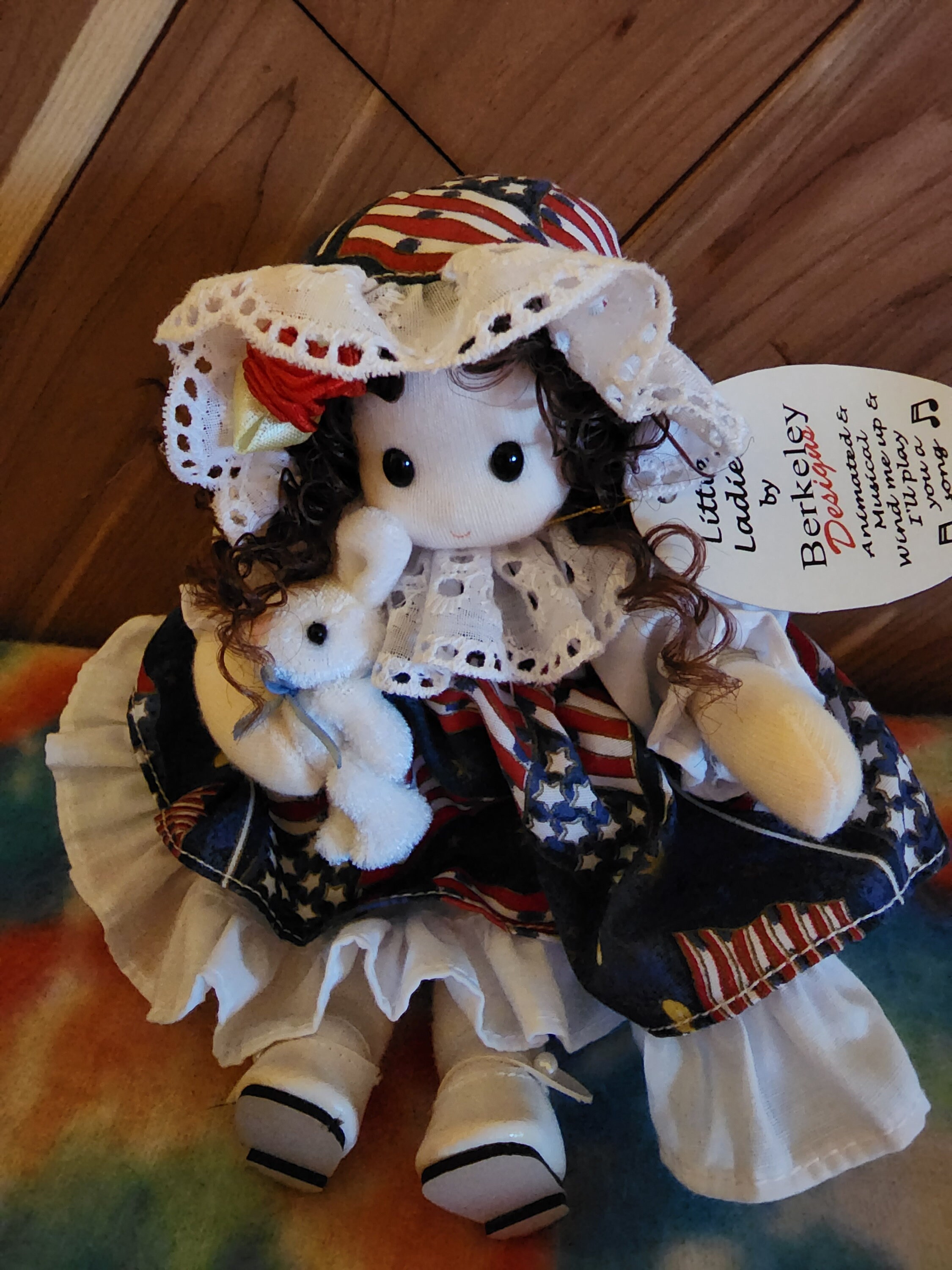 Little Ladies by Berkeley Designs Doll Sings the Star Spangled - Etsy