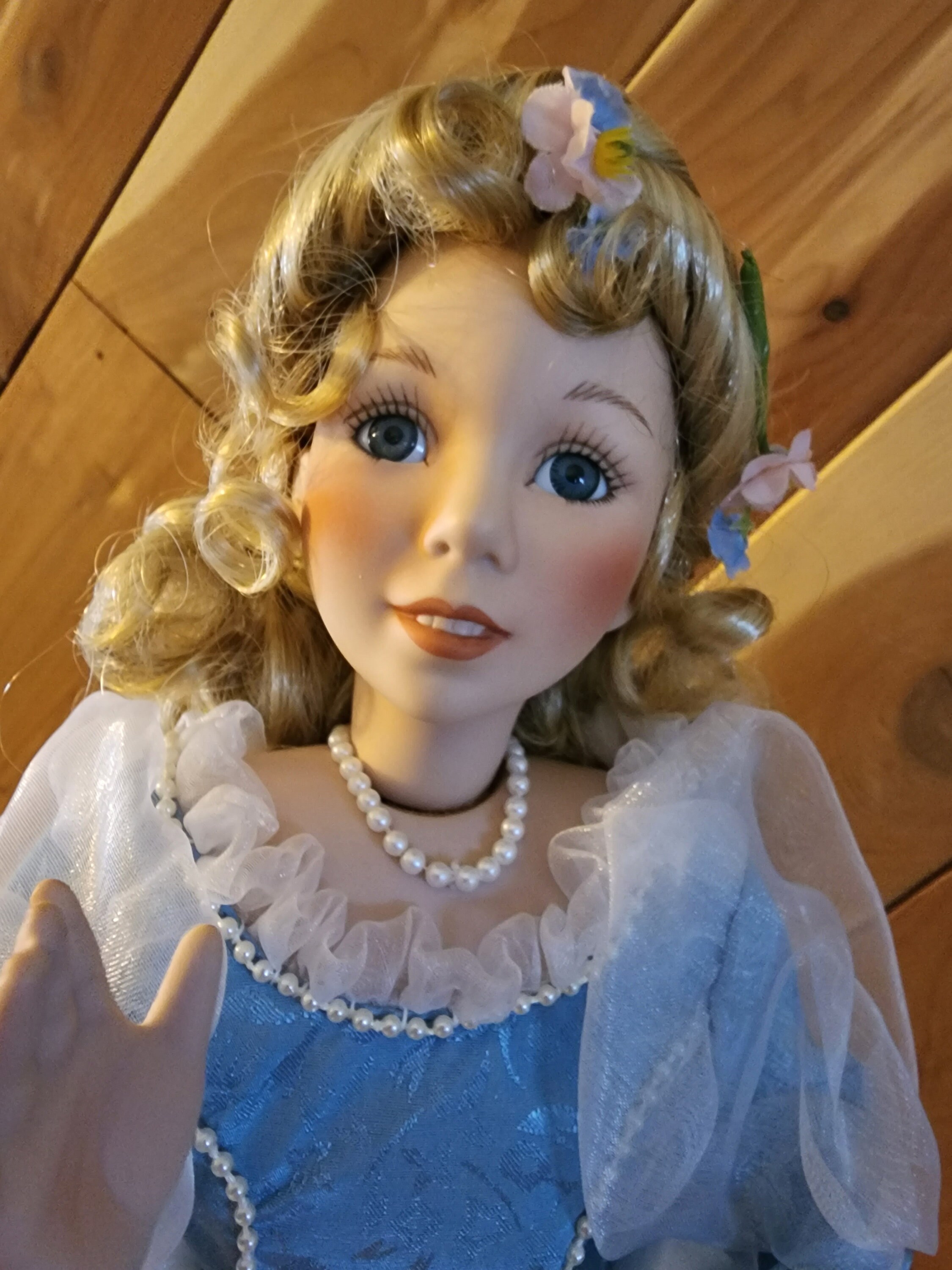 Vintage Dianna Effner cinderella at the Ball Porcelain Doll - Etsy