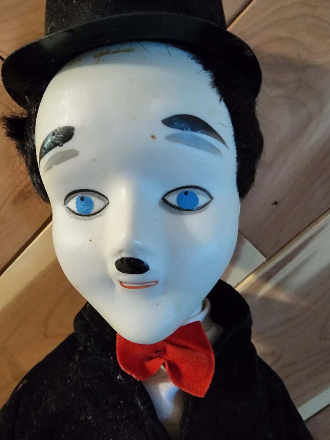 CHARLIE CHAPLIN - Musical Porcelain Doll - Etsy