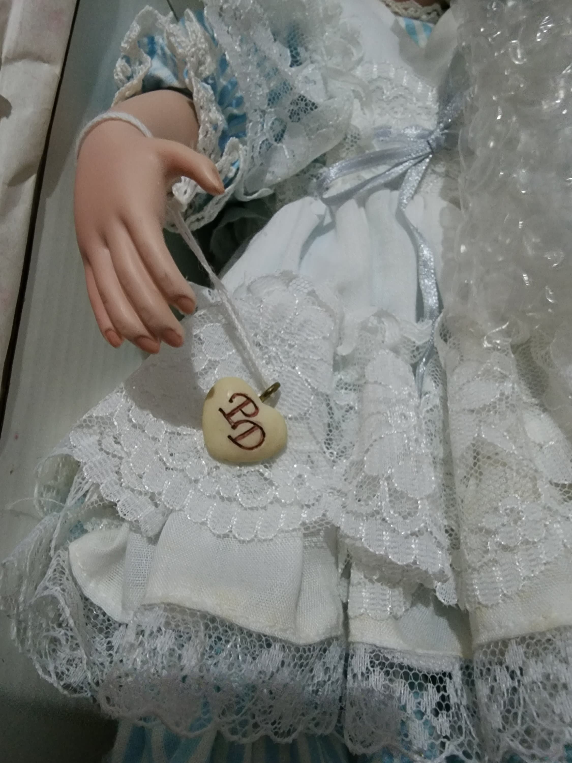 Vintage Ganz Cottage Collectibles Porcelain Doll "lisa" - Etsy