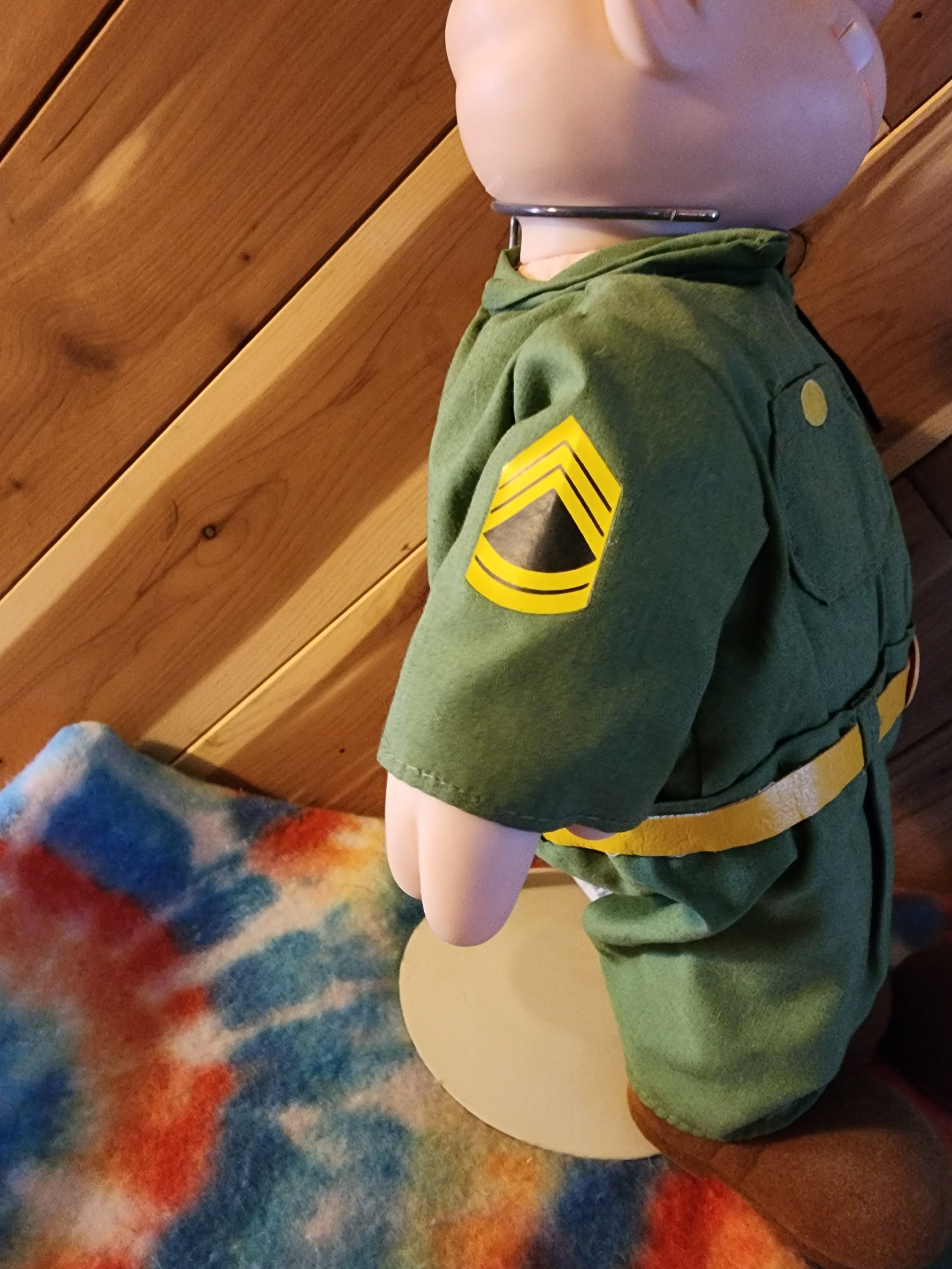 Vintage Beetle Bailey and Sgt. Snorkel Vinyl Dolls - Etsy