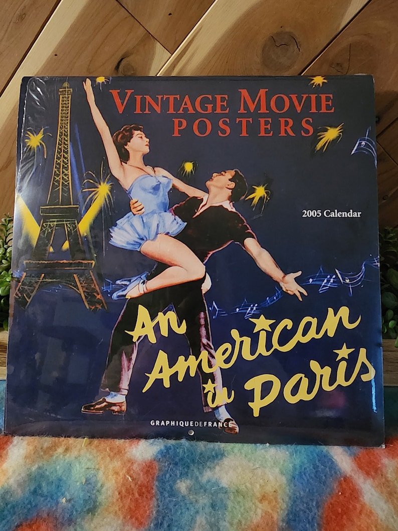 2005 VINTAGE MOVIE POSTERS Calendar - Etsy