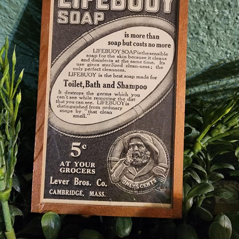 Vintage Soap Ad - Etsy