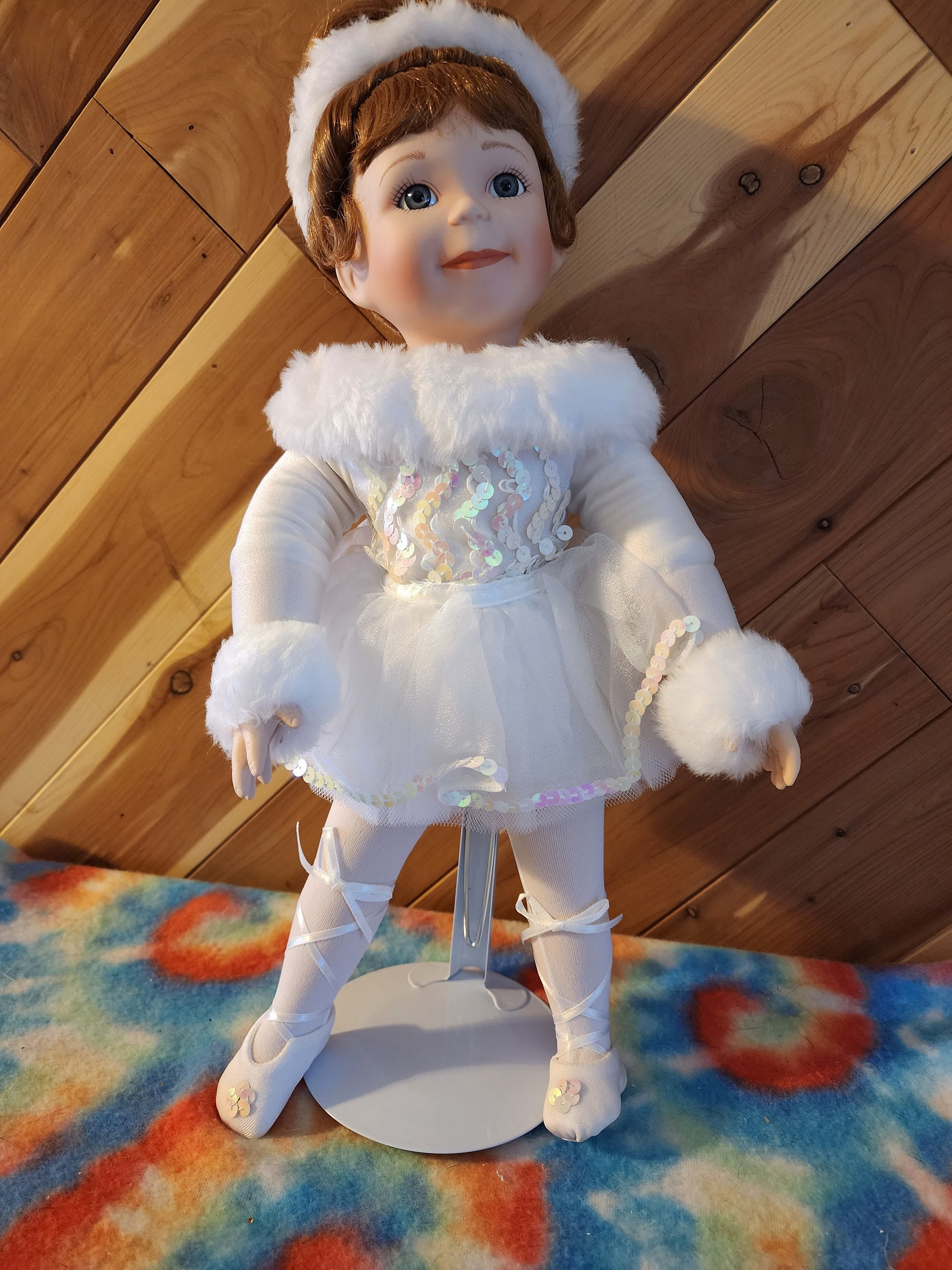 Vintage Kathy Barry-hippensteel my LITTLE Ballerina Porcelain Doll - Etsy