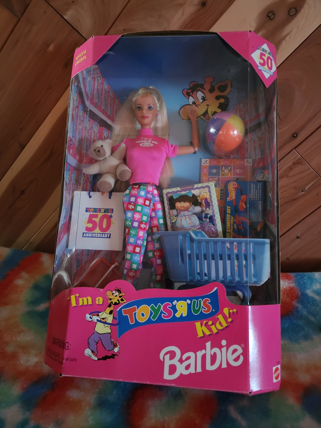 Vintage "i'm A Toys R Us Kid" 50th Anniversary Barbie- - Etsy