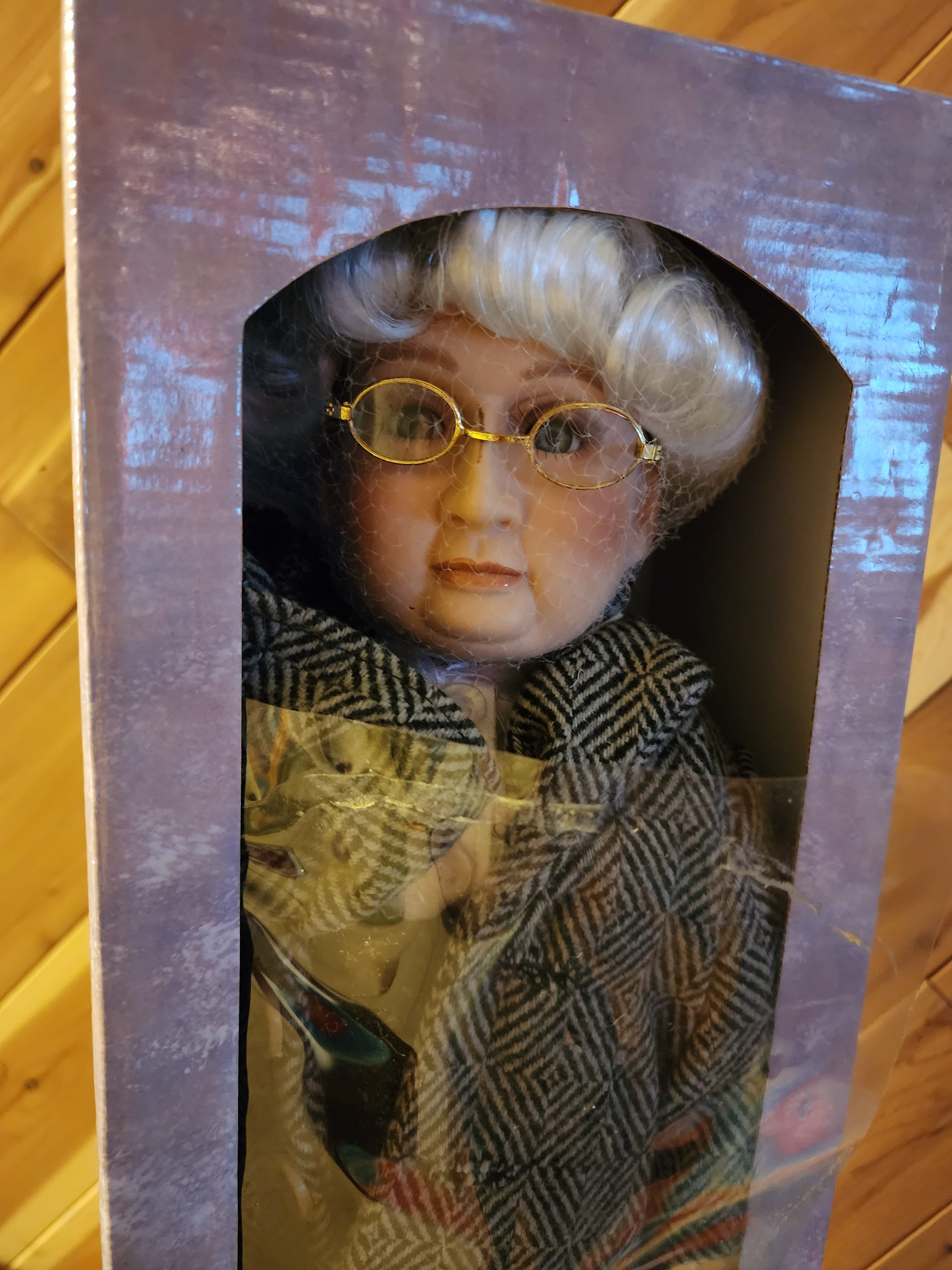 Vintage Grandma & Grandpa Porcelain Dolls From Traditions Doll - Etsy