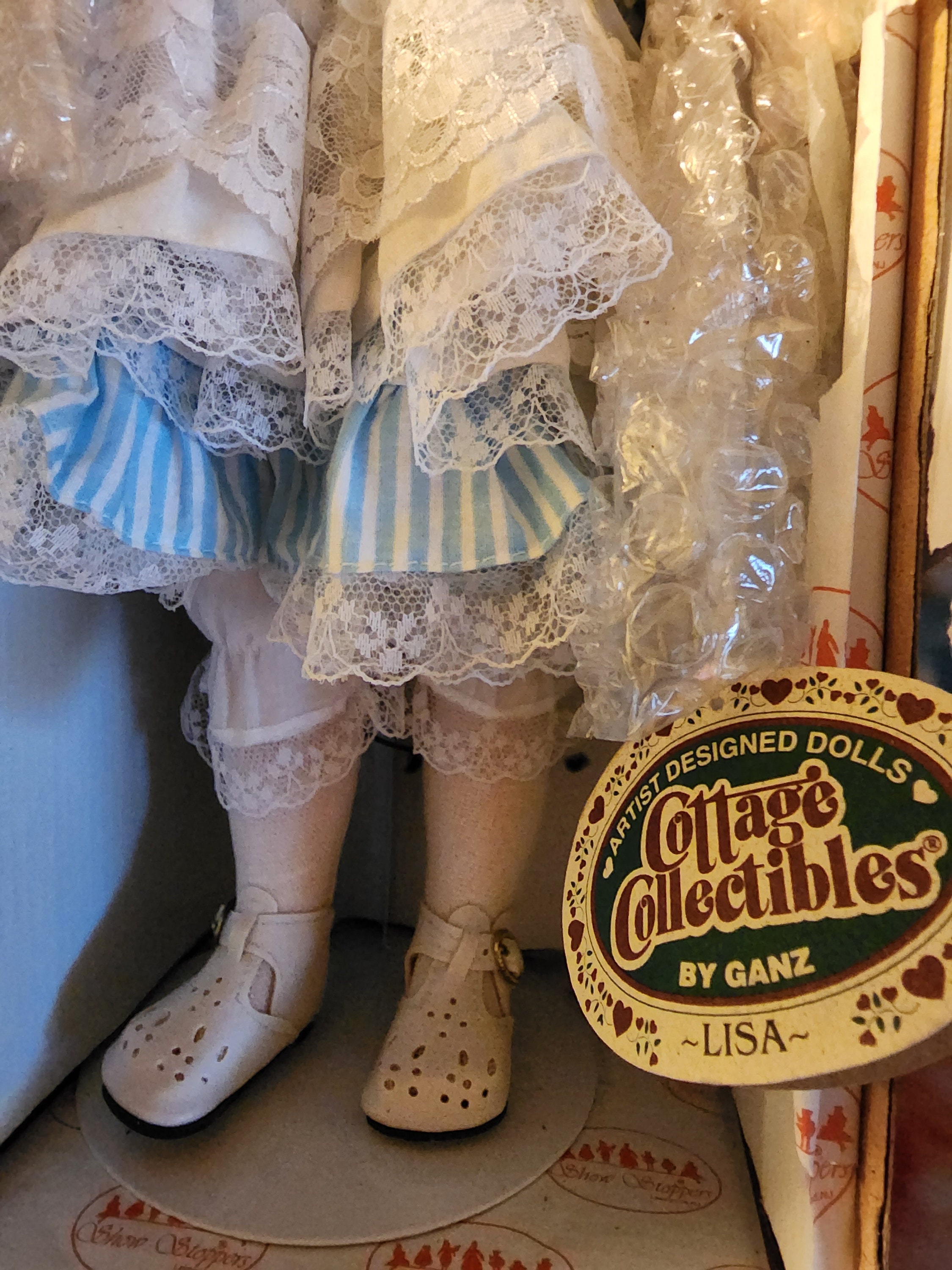 Vintage Ganz Cottage Collectibles Porcelain Doll "lisa" - Etsy