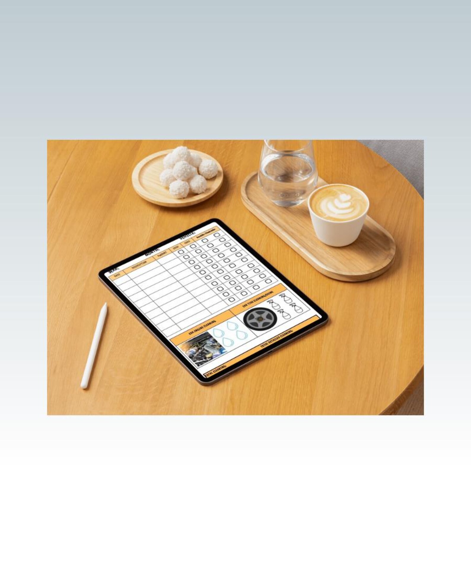 Car Wash Cleaning Tracker: Printable Planner & Log (PDF Download) - Etsy