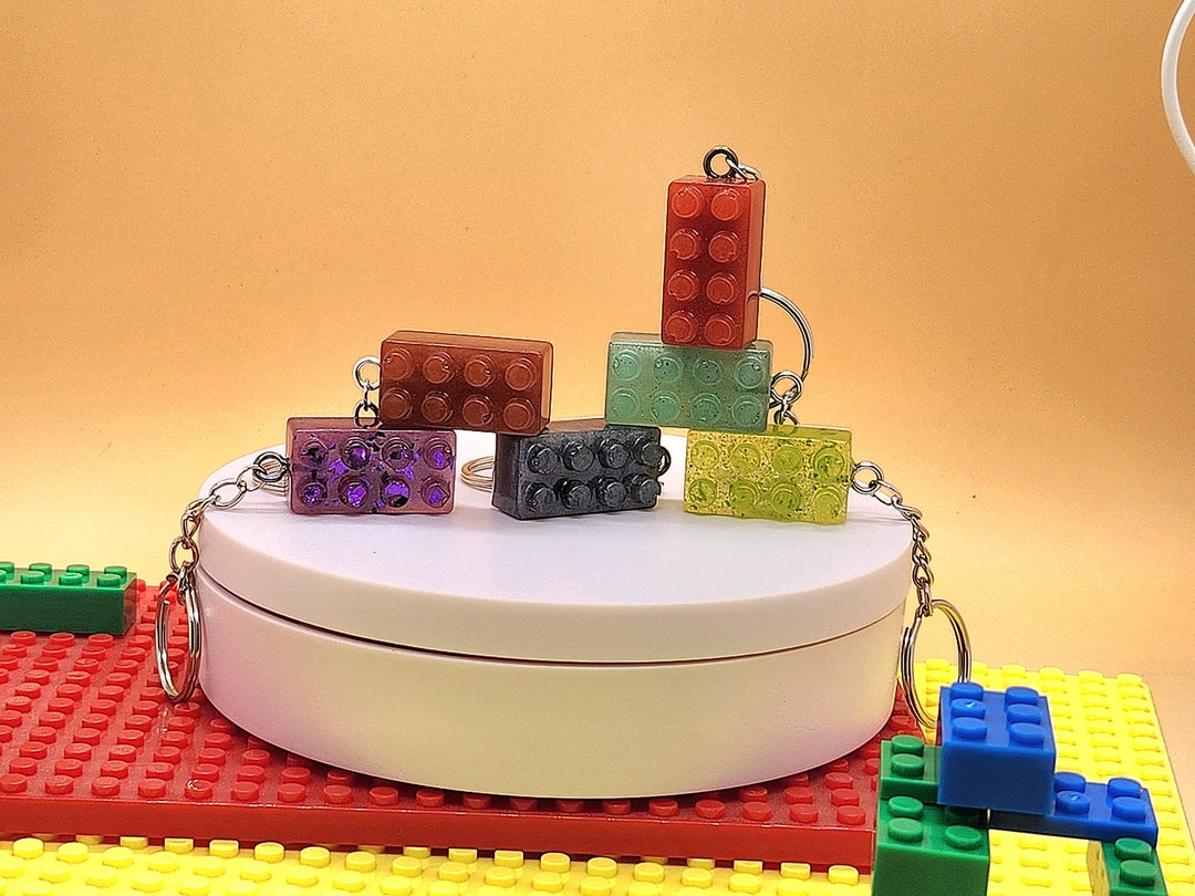 Lego Keychain - Etsy