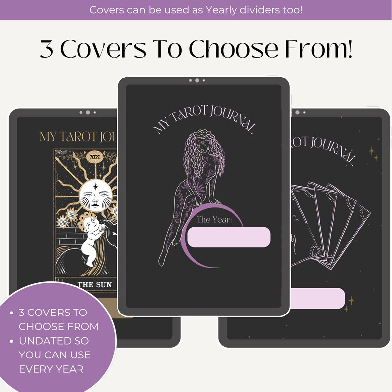 Tarot Journal | A Modern Printable Tarot Journal That Helps You Keep ...