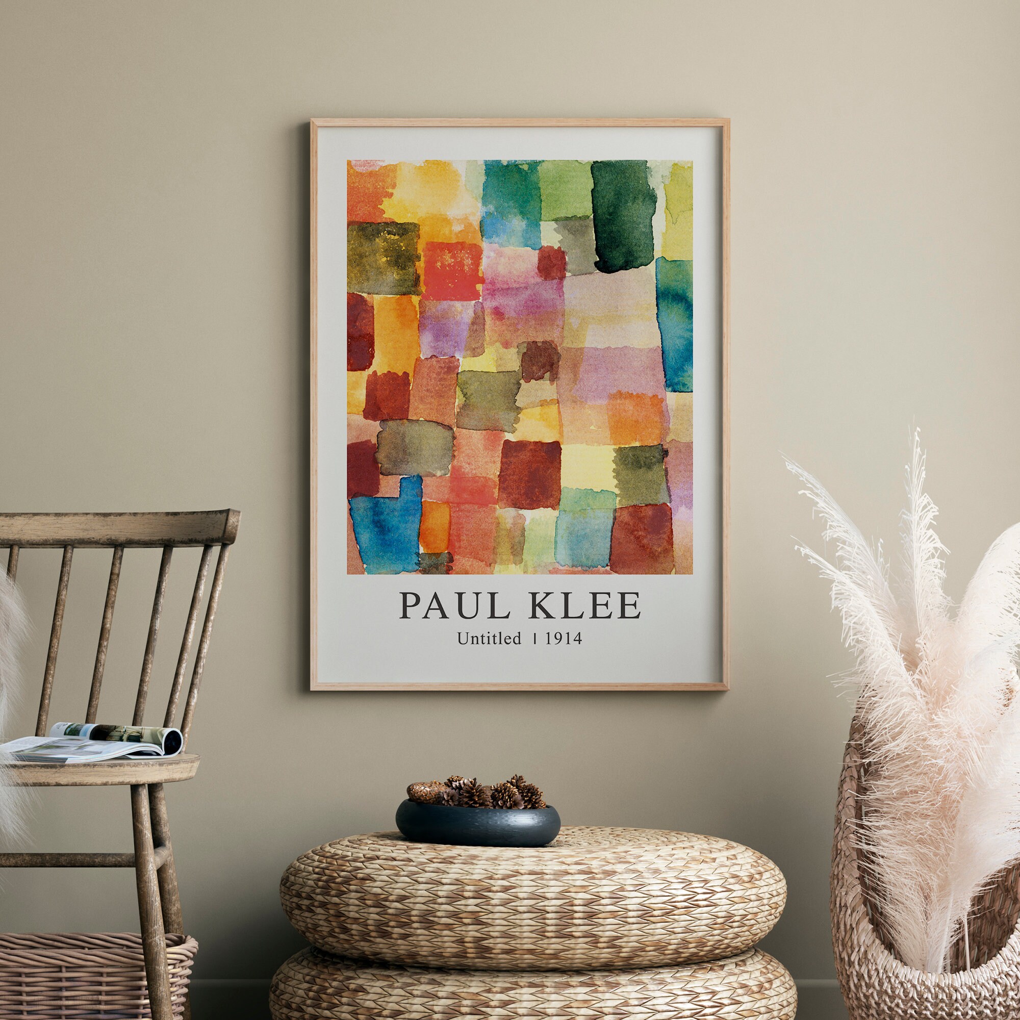 Paul Klee Poster, Untitled I, Printable Wall Art, Digital Download ...