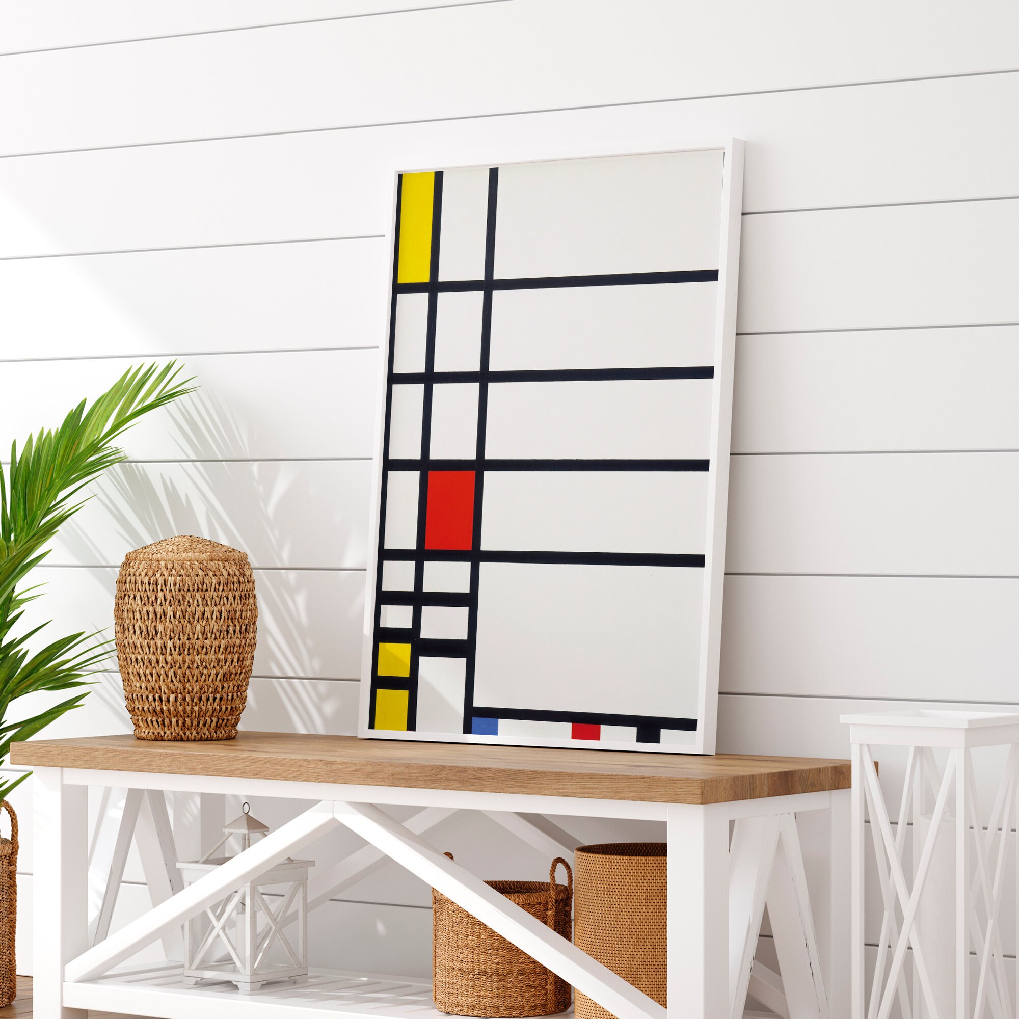 Piet Mondrian Print, Piet Mondrian Poster, Geometric Wall Set, Piet ...