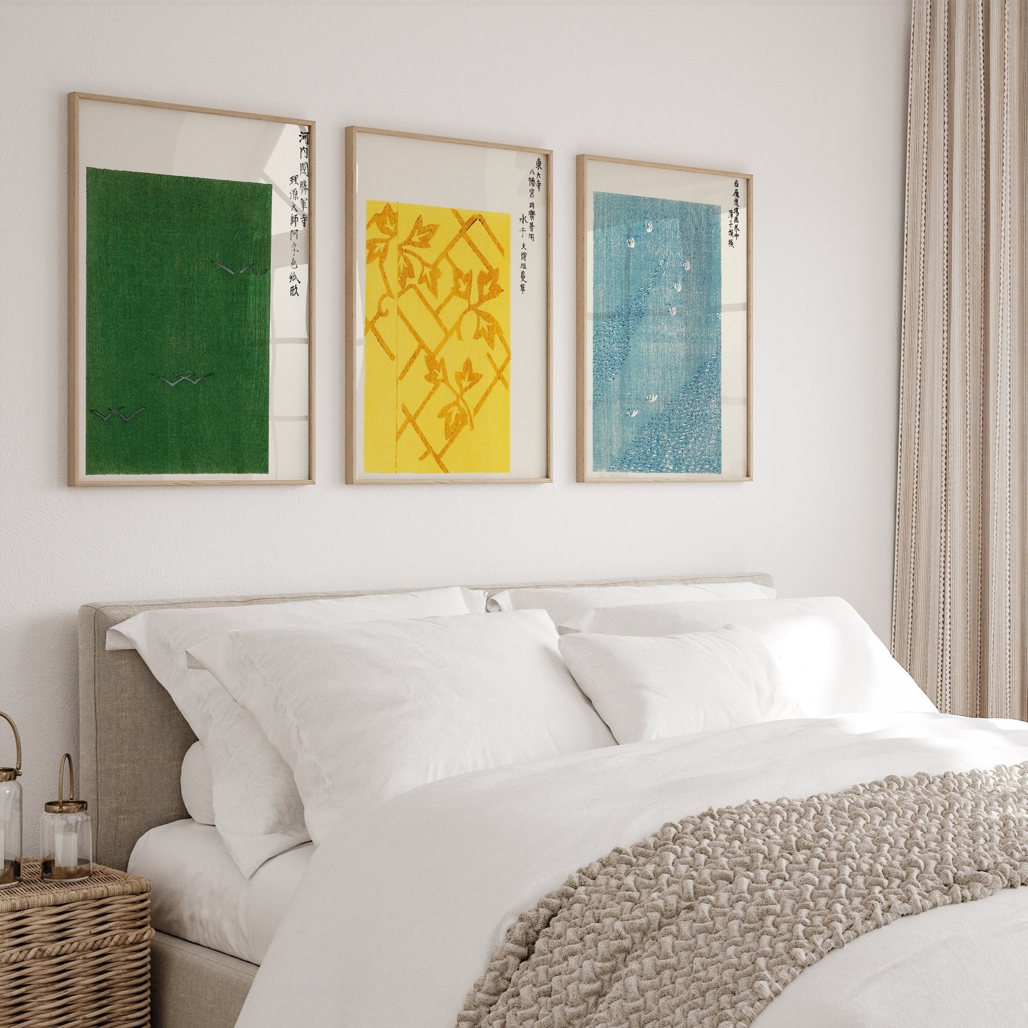 Taguchi Tomoki, Set of 3 Print, Taguchi Tomoki, Japanese Art Poster ...